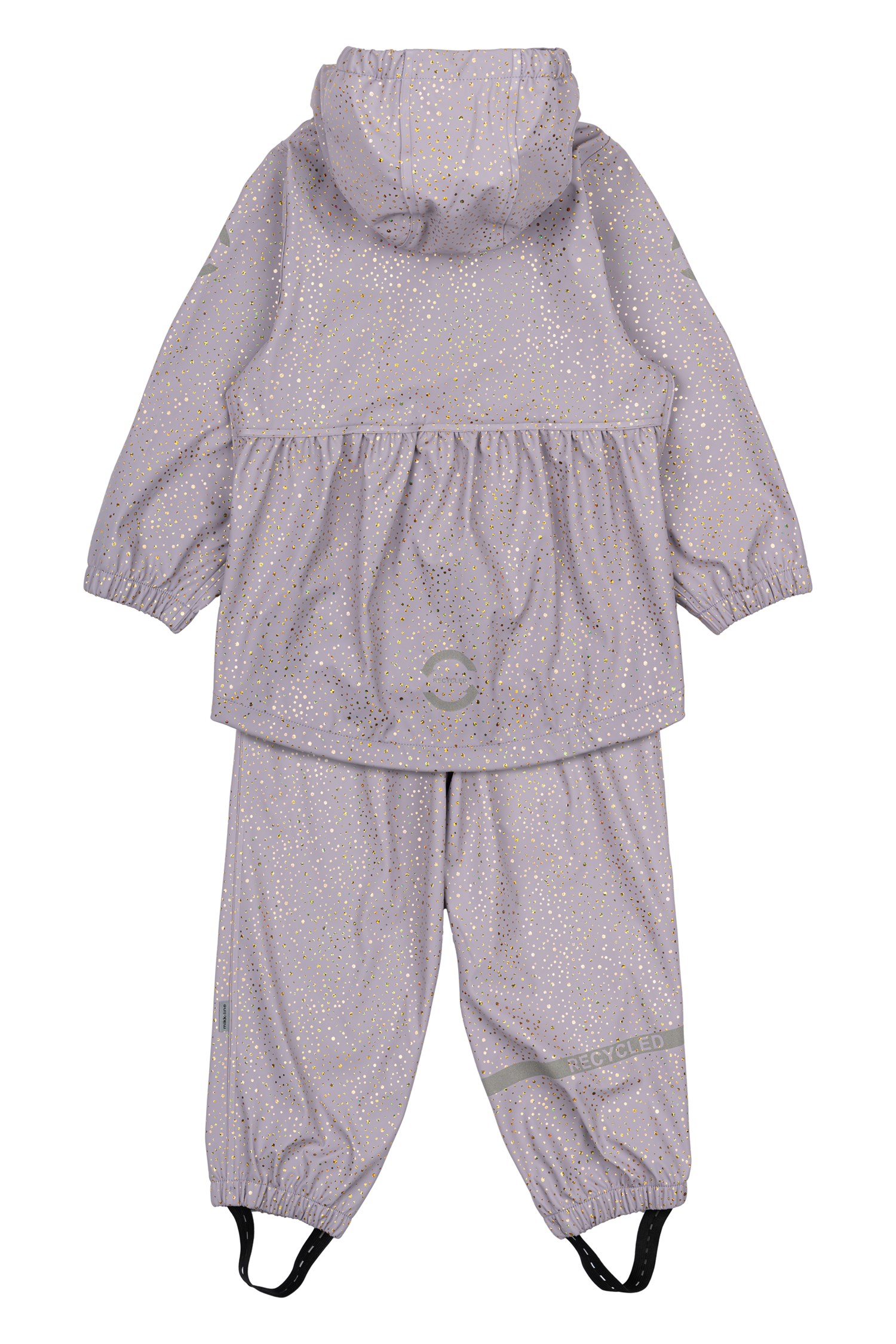 Mikk-Line PU glitter regnsæt - Lavender Aura