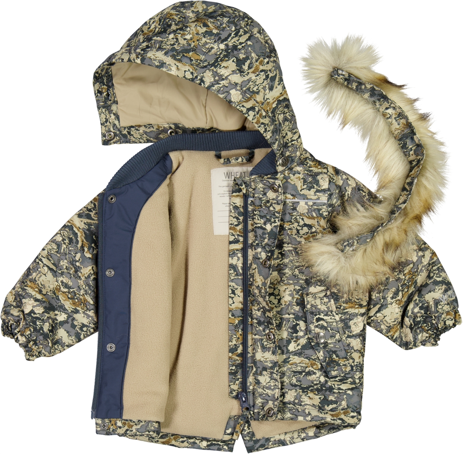 Wheat winter Jacket Mona